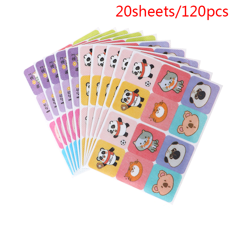 10/20sheets 60/120Pcs Mosquito Repellent Stickers For Outdoor Camping ...