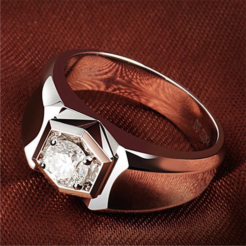 Men's Gods and Graceful Ring 2 karat Men's Diamond Ring Handsome ...