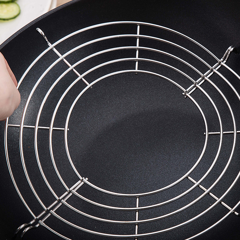 304 Stainless Steel Thick Line Semicircle Hanging Pan Frying Drain Line ...