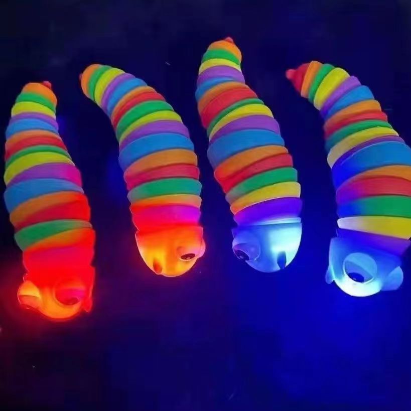 YUNLEO Rotating Toys Caterpillar Toy Stress Relief Toy for Autistic ...