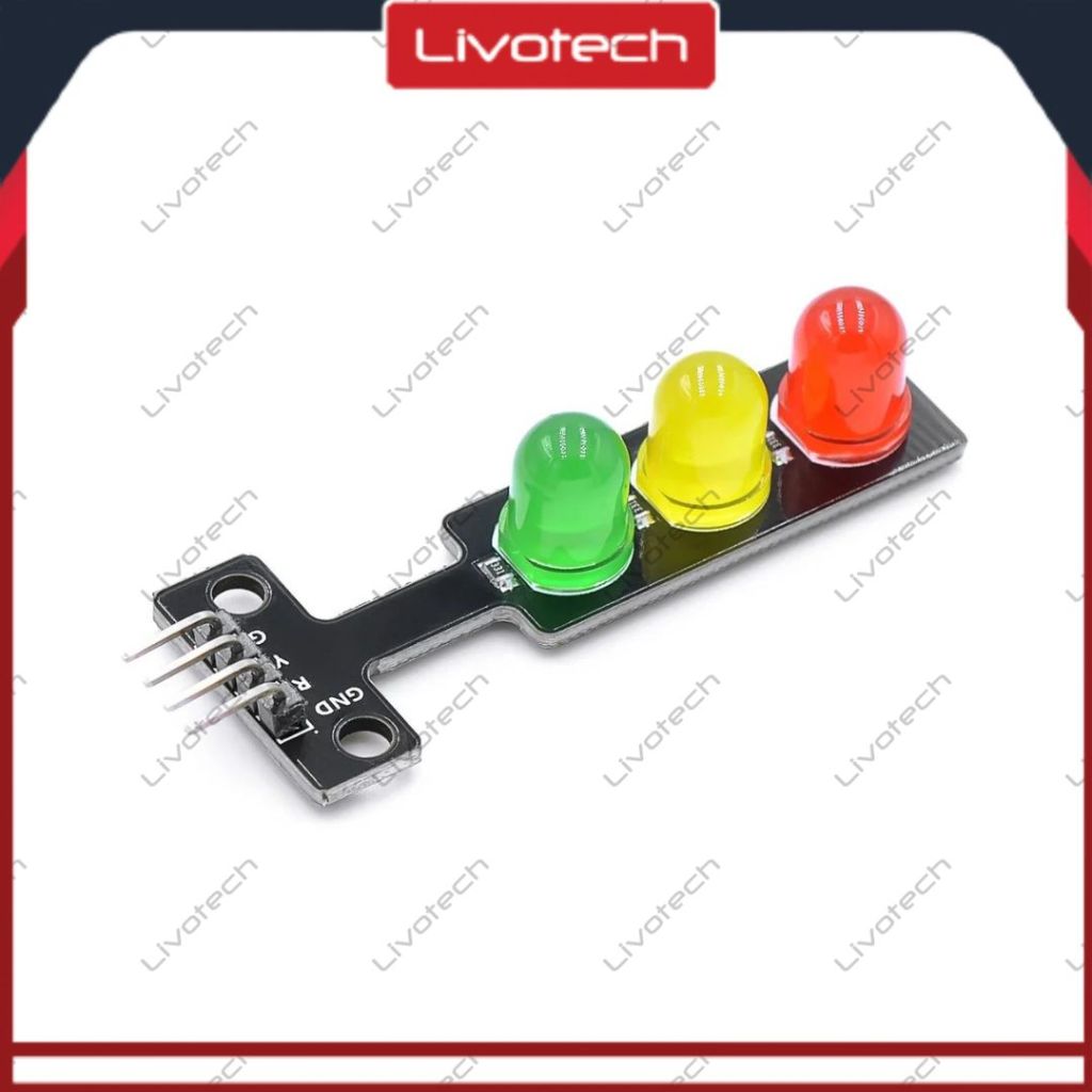 Traffic Light Module R-Y-G LED 5V Simulasi Lampu Lalu Lintas Merah ...