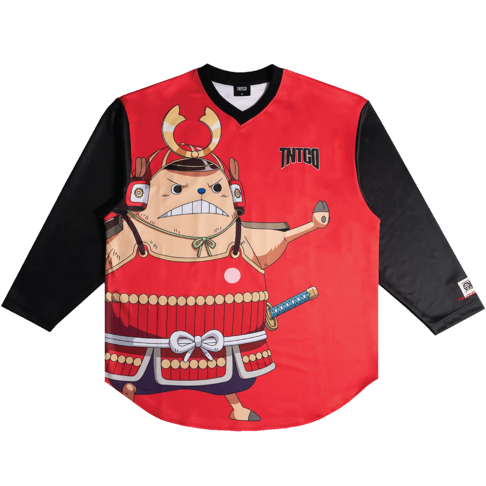 TNTCO x One Piece | Chopper Hockey Jersey (Red/Black) | Lazada