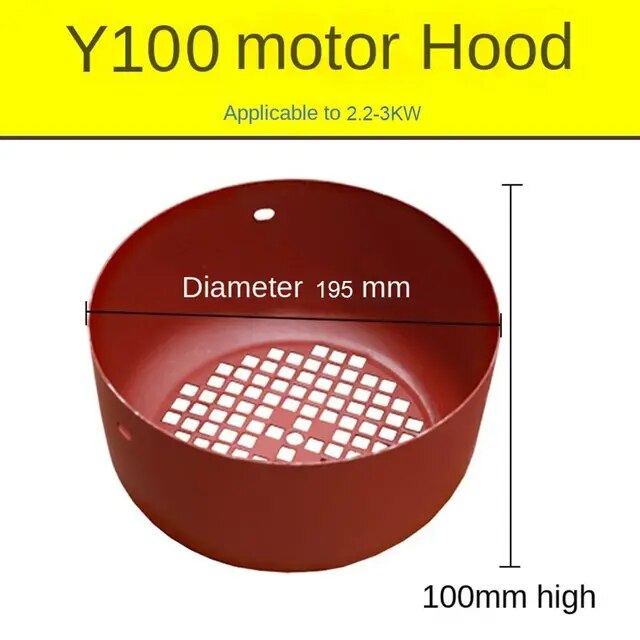 【Customizable】 Motor Fan Cover Electric Motor Fan Cowl For Three-Phase ...