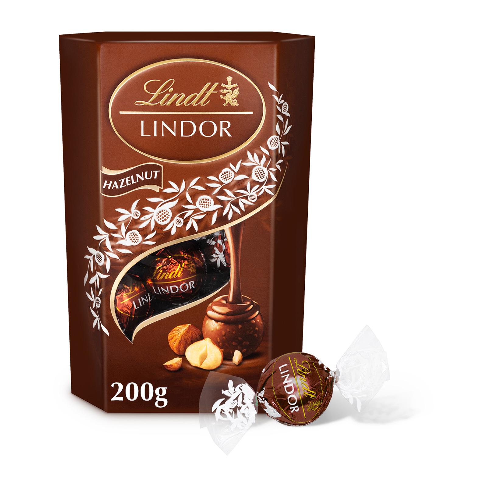 Lindt Lindor Cornet Hazelnut Chocolate 200g | Lazada Singapore