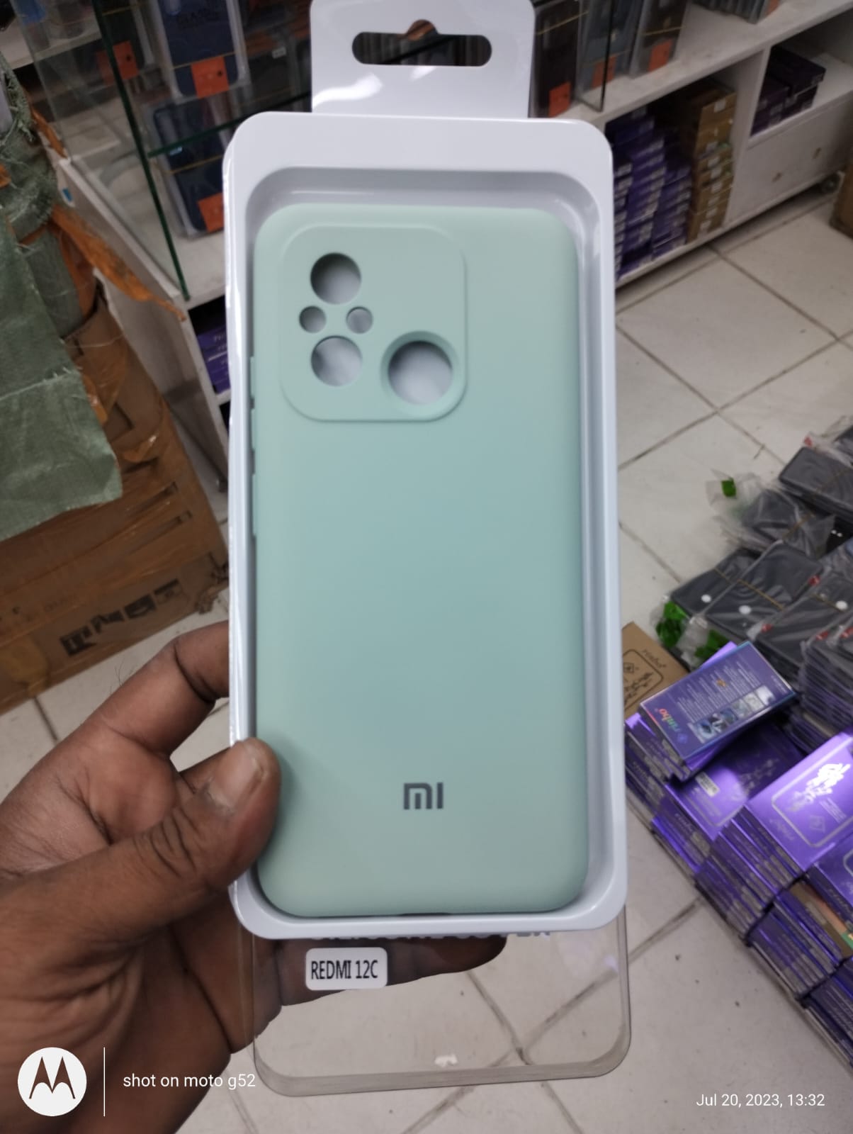 For XIAOMI REDMI 12C REDMI 11A POCO C55 Back Covers LIQUID SILICONE ...