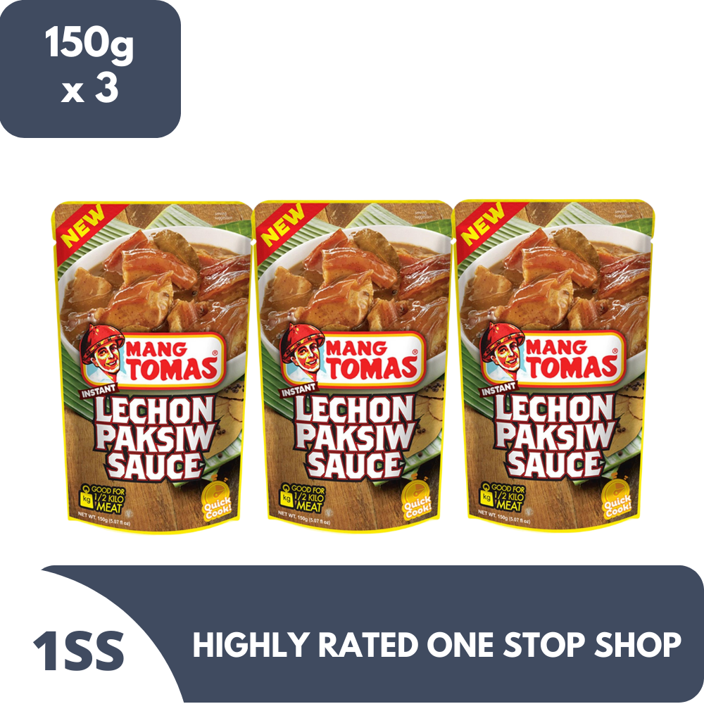 Mang Tomas Instant Lechon Paksiw Sauce 150g x 3 | Lazada PH