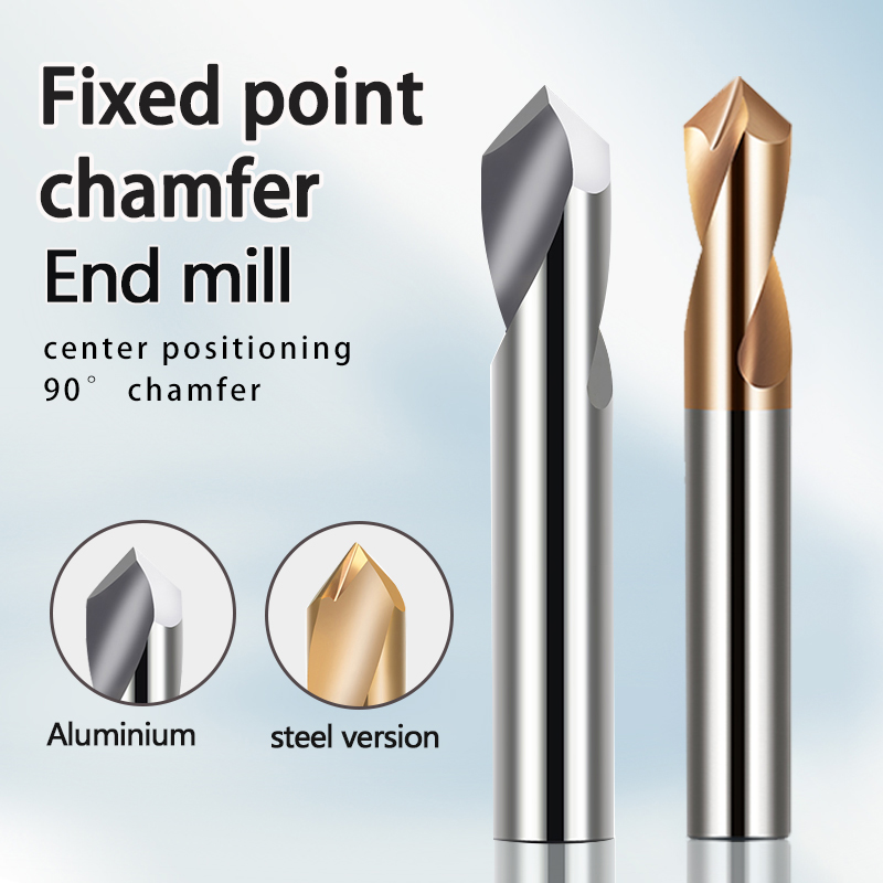 YC Fixed Point Center Spot Drill Tungsten Steel HRC55 Carbide End Mill ...
