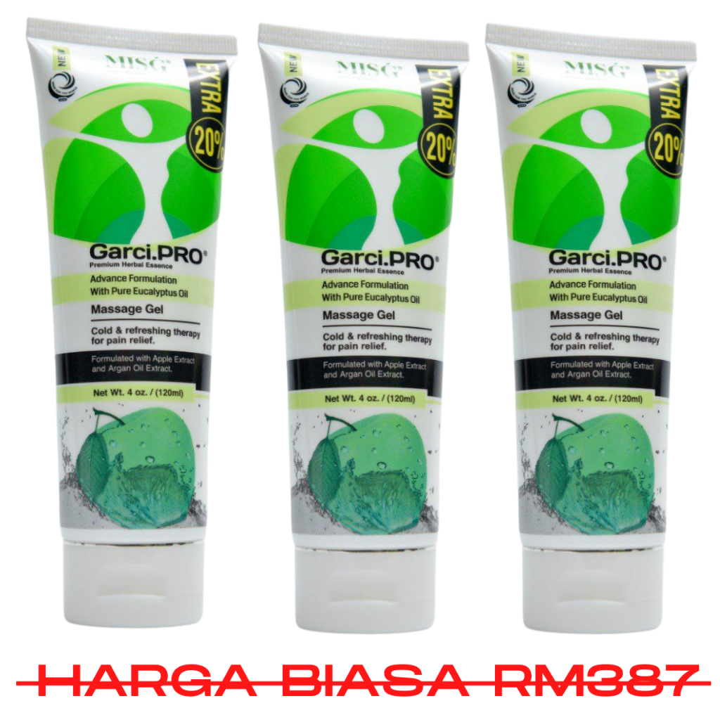 GARCI PRO MASSAGE GEL [ORIGINAL & READY STOCK] | Lazada