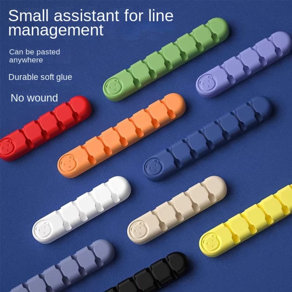 Convenient Self-adhesive Cable Organizer Multi-function USB Cable ...
