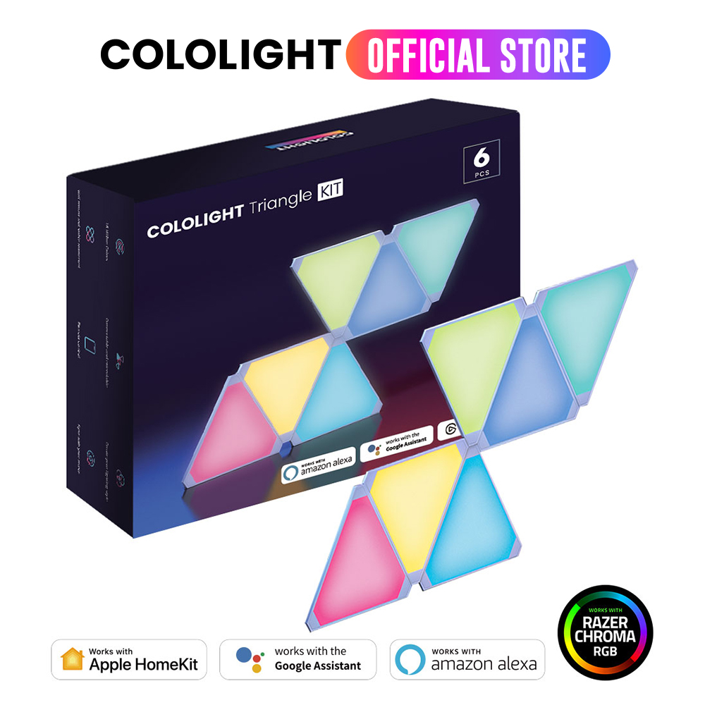 COLOLIGHT TRIANGLE Extension 6 Light Panels Starter Kit Creative ...