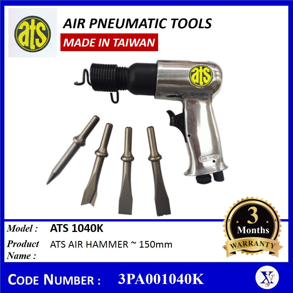 ATS 1040K (3PA001040K) 150mm ATS AIR HAMMER KIT (MADE IN TAIWAN) | ATS ...