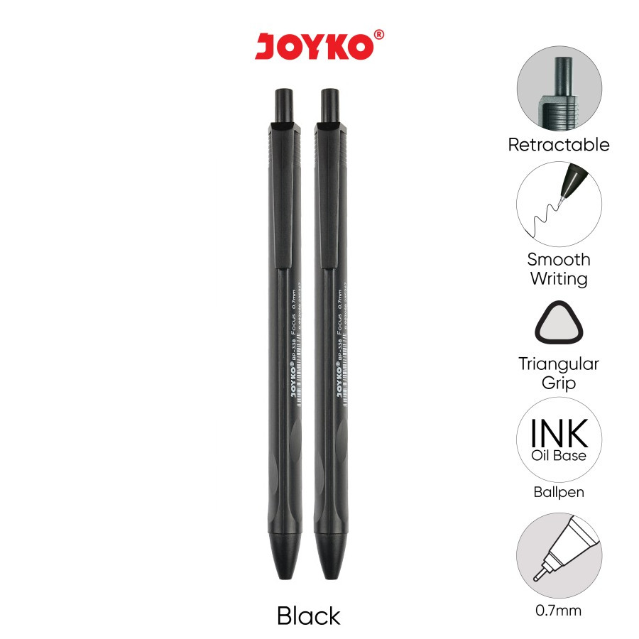 Joyko Ball Pen BP-338 Vocus ( 1 Pack - 12 Pcs ) | Lazada Indonesia