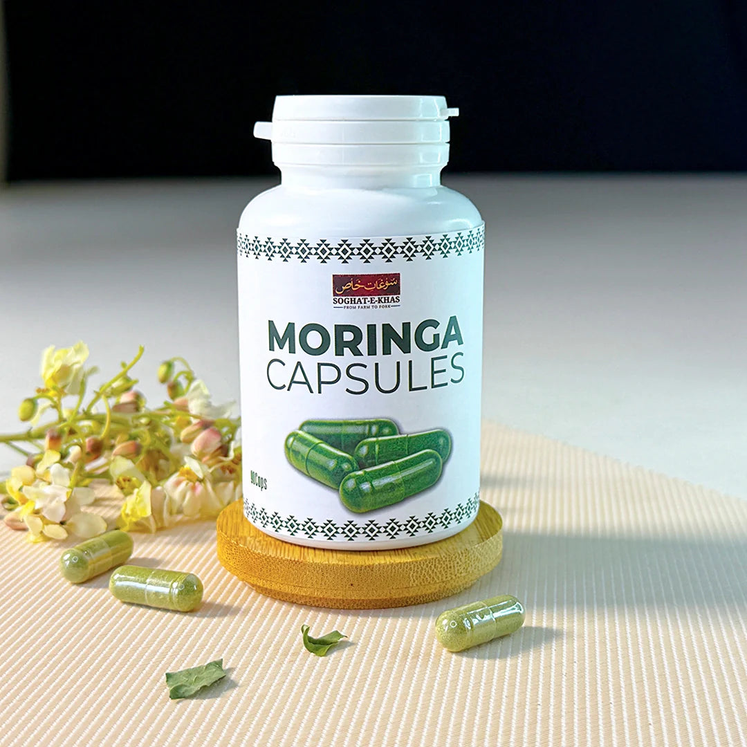 Soghat e Khas Moringa Capsule سوہنجنا کیپسول Capsules 100 | Daraz.pk