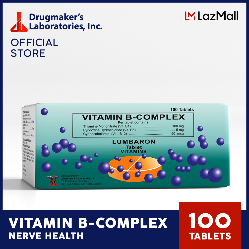 Vitamin B-Complex | Lumbaron | Lazada PH