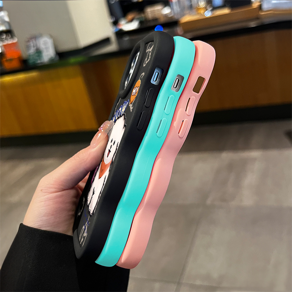 BILI for Infinix Hot 40 Hot 40 Pro Tecno Spark 20 Pro Back Cover Curly ...