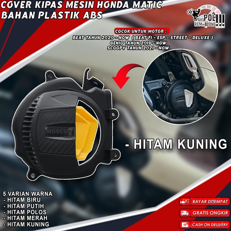 COVER KIPAS MESIN BEAT FI ESP DELUXE STREET SCOOPY GENIO 2021- NOW ...