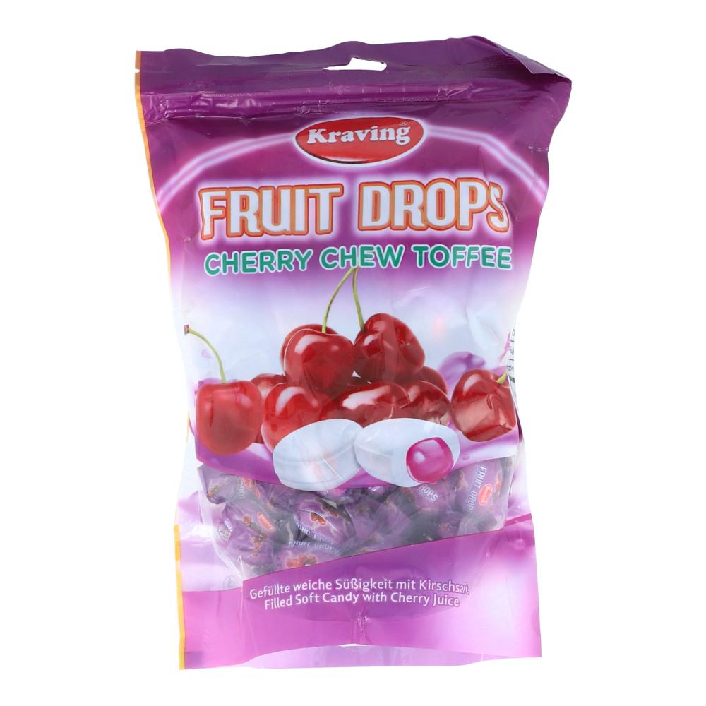 Alfatah Mall KRAVING FRUIT DROP CHERRY CHEW TOFFEE 250GM | Daraz.pk