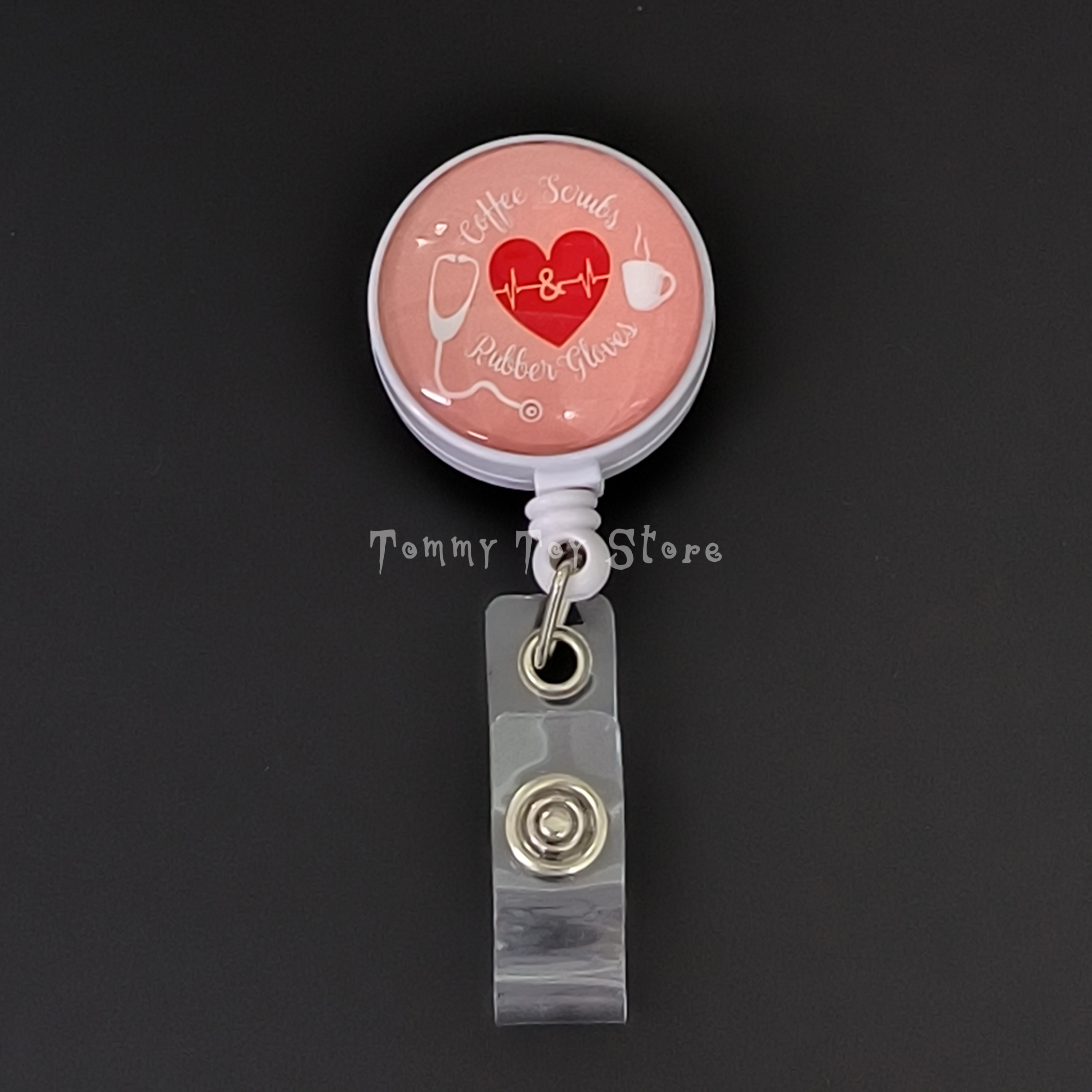 🇲🇾READY STOCK Hospital Medical Workers /staff ID card clip Badge Holder ...