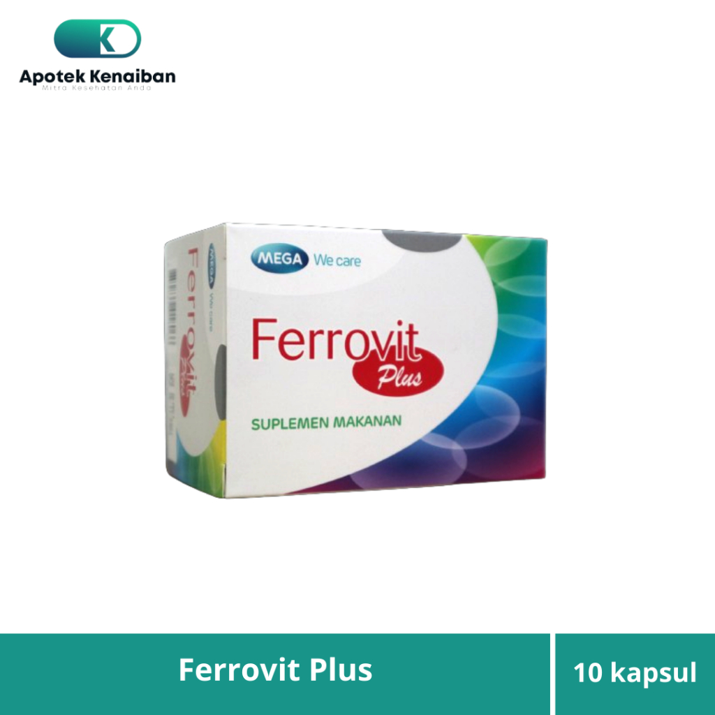 FEEROVIT PLUS 10 KAPSUL CEGAH ANEMIA / MULTIVITAMIN & MINERAL | Lazada ...
