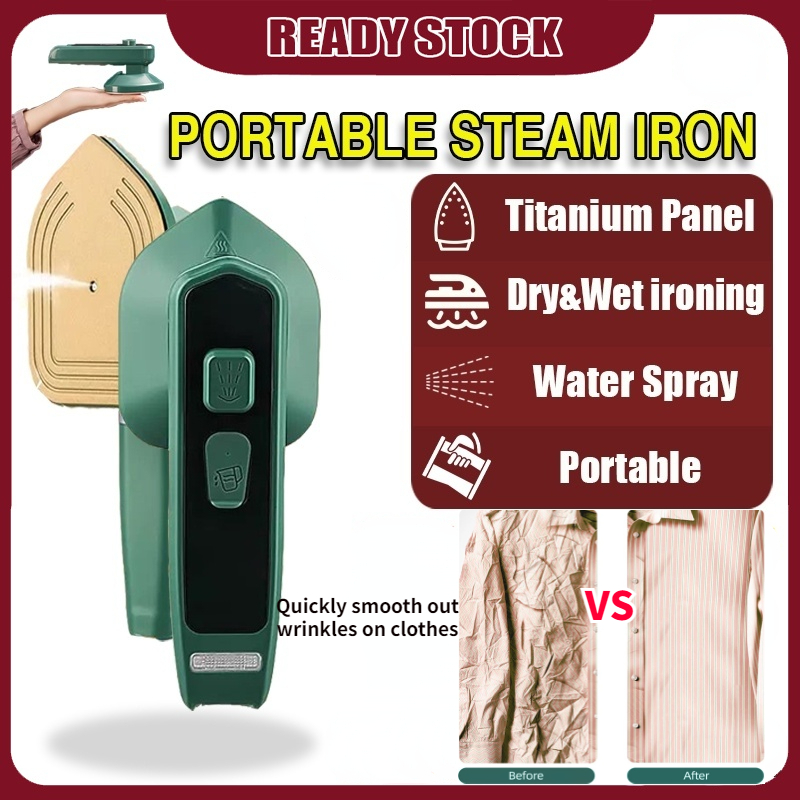 XIAOMI Electric Portable Iron Steamer Seterika Stim Handheld Mini Steam ...