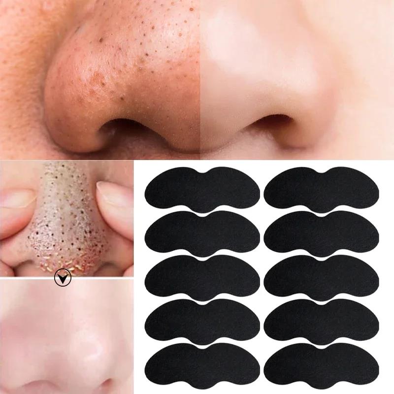 10Pcs Nose Blackhead Sticker Stripes Mask for Nose Deep Cleaning Shrink ...
