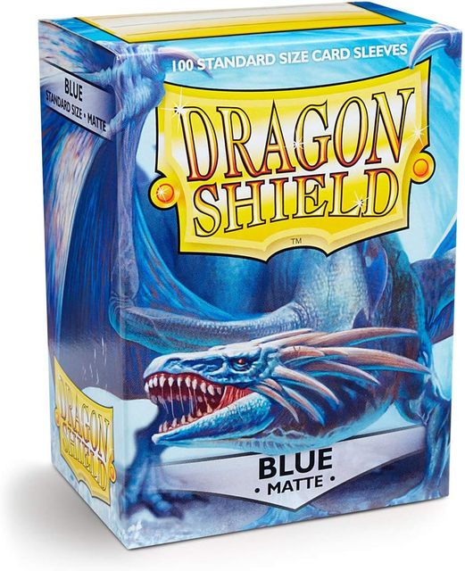 【Salt & Story】100 Pcs/box Colorful Matte Cards Sleeves Demark Dragon ...