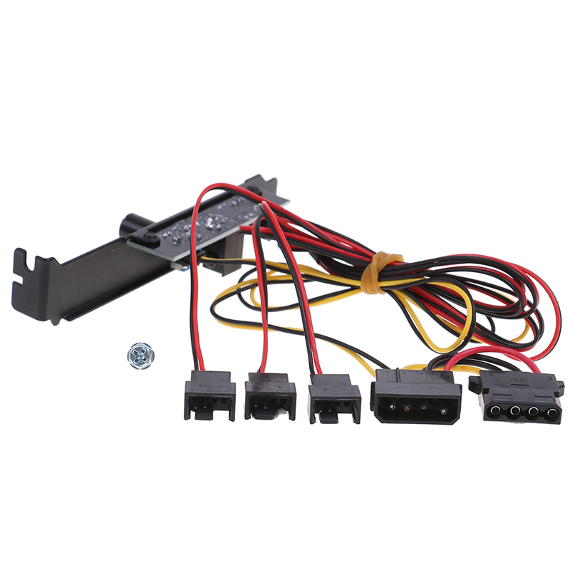 【VogueVenture】3 Channels PC Cooler Cooling Fan Speed Controller For CPU ...