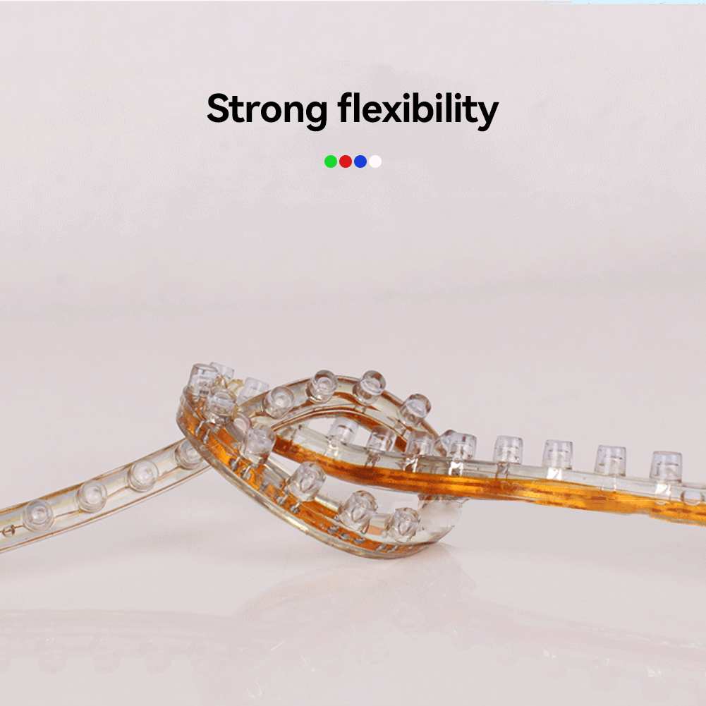 FG 24cm/48cm/72cm/96cm/120cm Motorcycle F5 Round Lamp Beads LED Strip ...