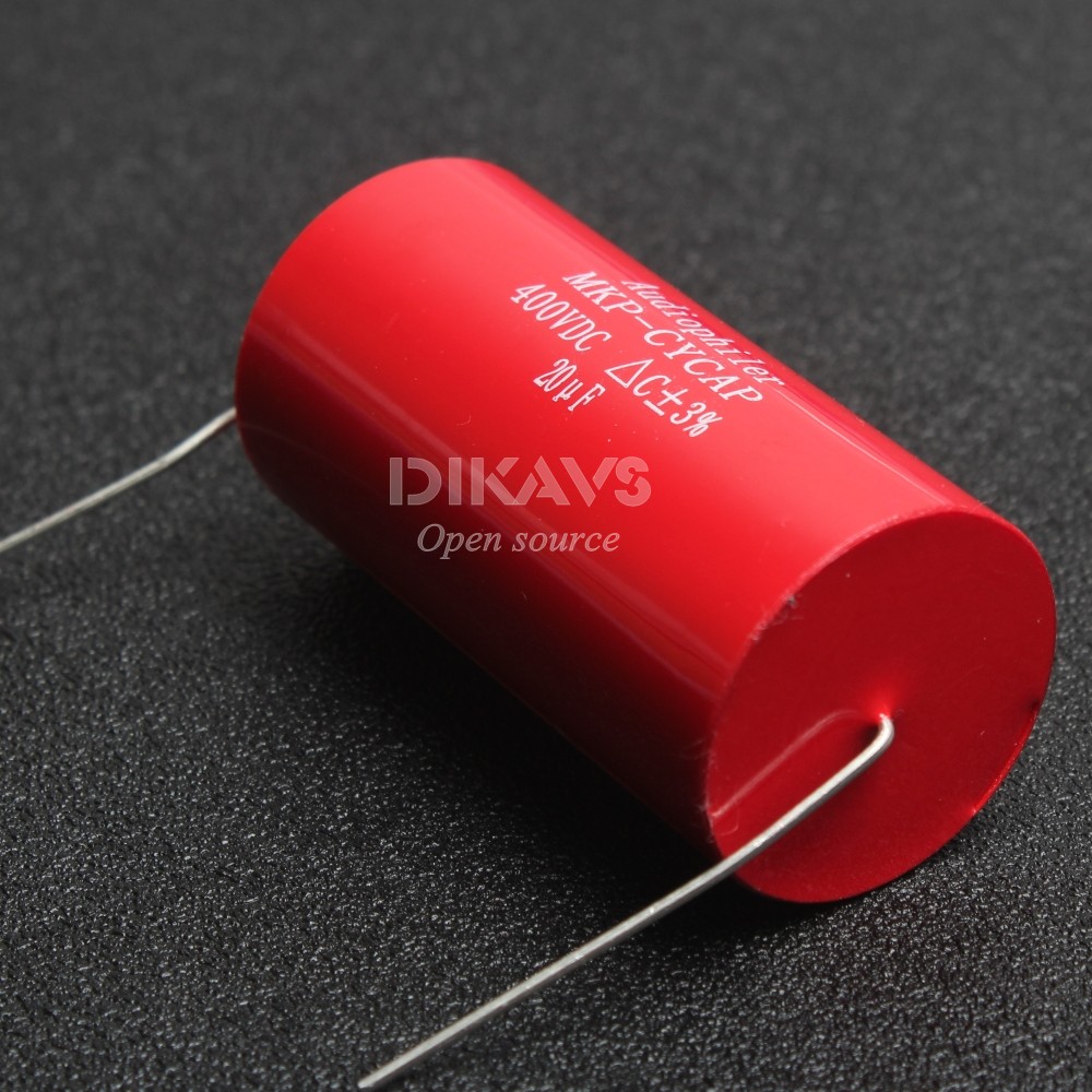 1Pcs Audiophiler Axial MKP 20uF 400v DC HIFI DIY Audio Grade Capacitor ...