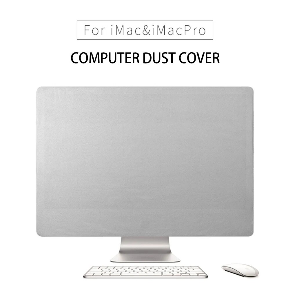 Fashion 21 Inch 27 Inch Computer Dust Cover Elastic Closing Soft ...
