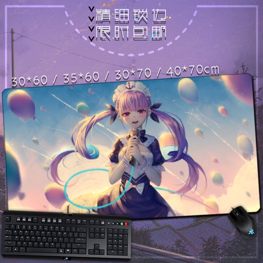 vtuber Merchandise Kagura mea Minato Akuya aqua Gaming Mouse Pad ...