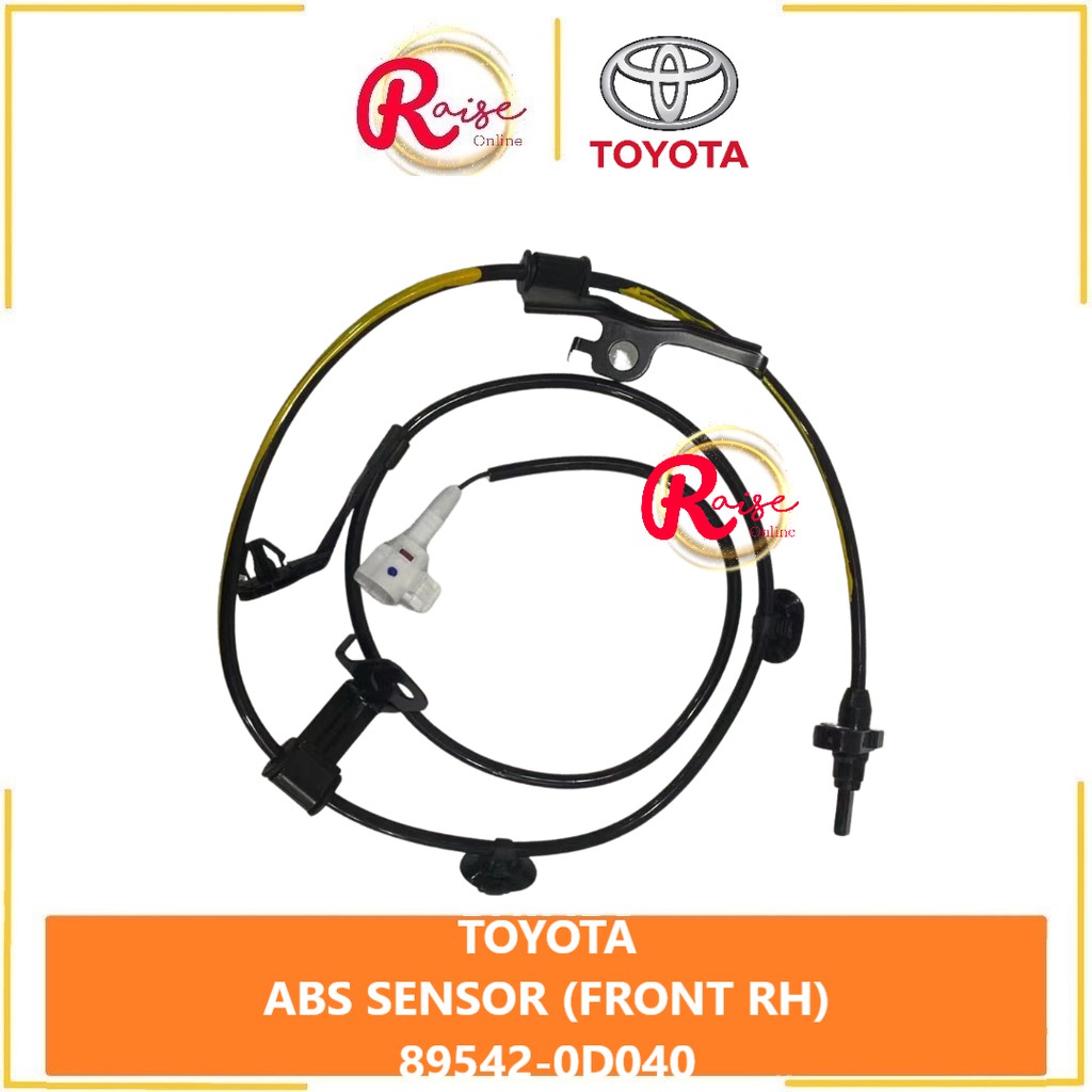 TOYOTA VIOS NCP93 2008-12 FRONT REAR ABS WHEEL SPEED SENSOR MADE IN ...