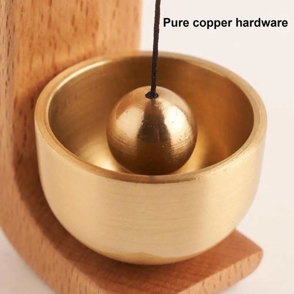 【Factory-direct】 Magnetic Door Bell Loud Sound Solid Wood Frame Shop ...