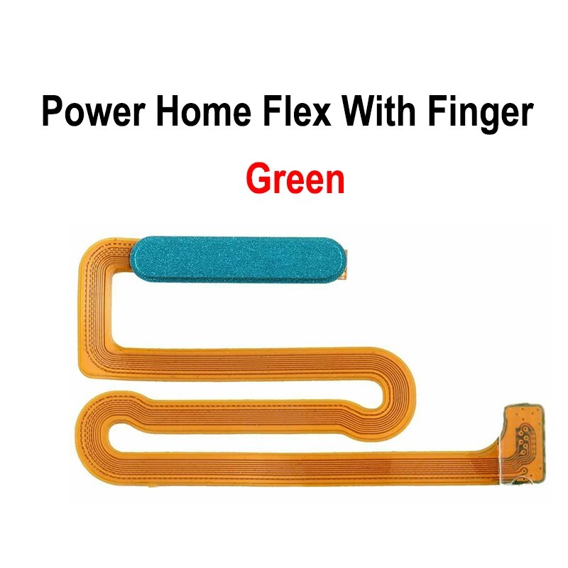 Power Switch ON OFF Home Button Side Key Flex With Fingerprint Touch ID ...