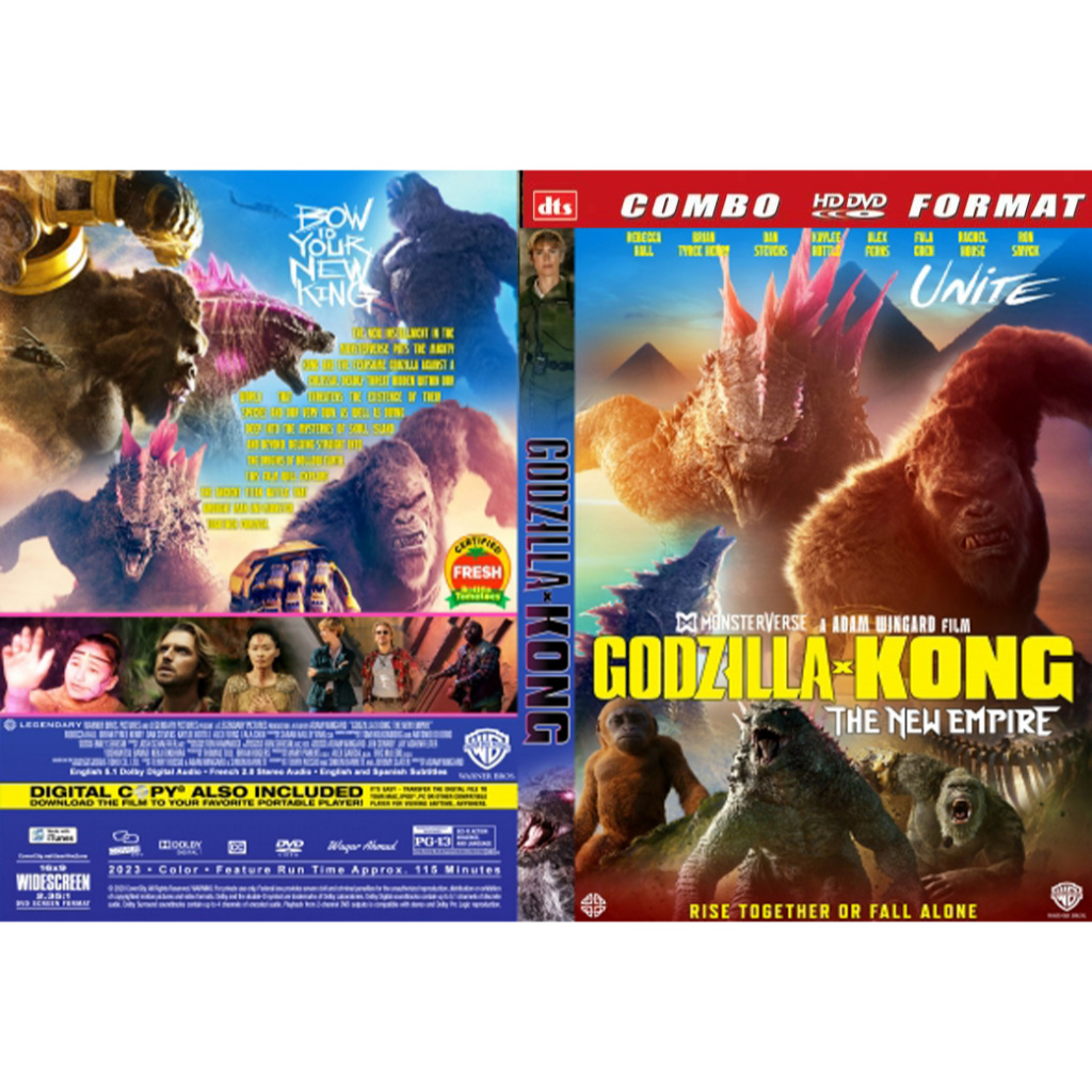 Kaset Film Terbaru Godzilla x Kong - The New Empire 2024 | Lazada Indonesia