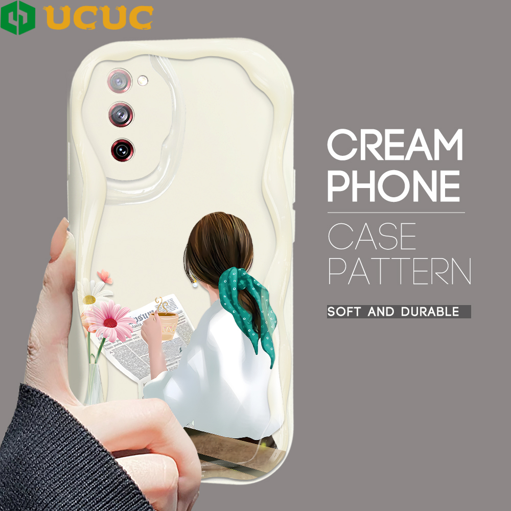 UCUC for Samsung S20 S21 S23 FE S21 S22 S23 S24+ Ultra Back Cover Girl ...