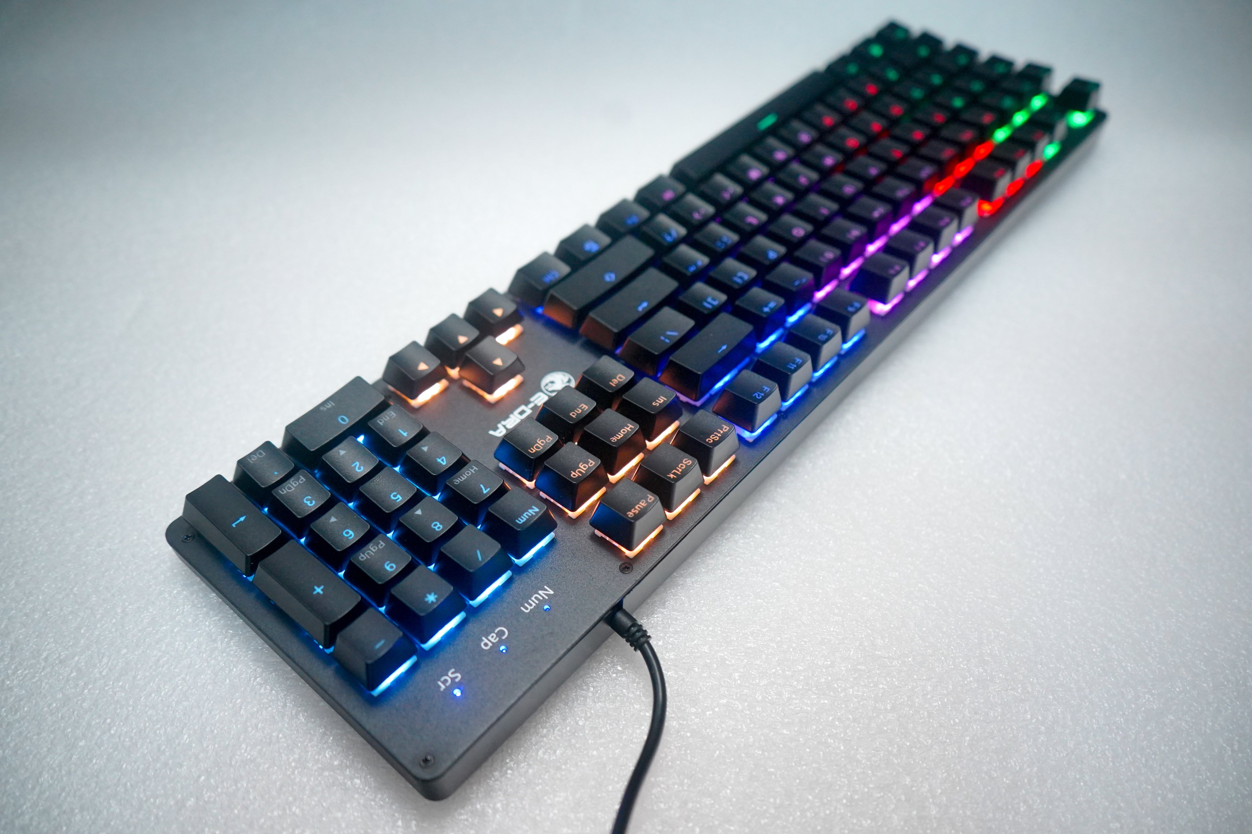 Bàn Phím Cơ E-DRA EK313 - 104 Phím, Otemu, Led Rainbow, Blue Switch - Bàn Phím Chơi Game Chính ...