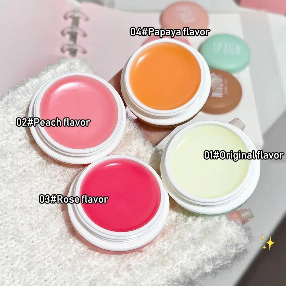 Macaroon Shape Lip Balm Hydrating Lip Mask Repair Dry Jelly Sleeping ...
