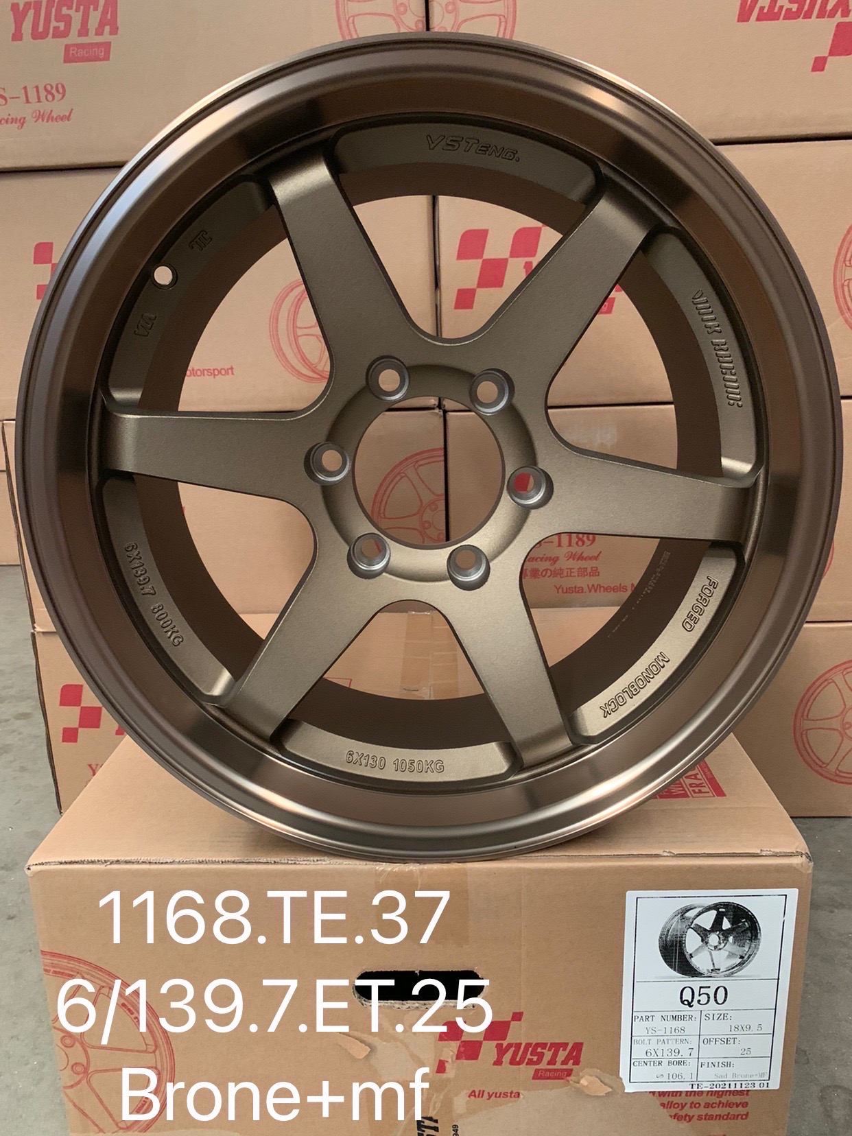 ล้อแม็กใหม่ RS05 - ขอบ17 - งานYUSTA - ( 17 x 5 รู 114 ) หน้ากว้าง 8 x 8 ...