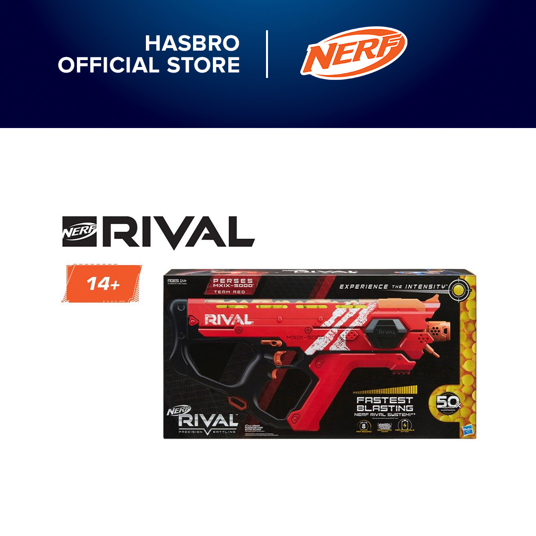 Perses MXIX-5000 Nerf Rival Motorized Blaster (red) -- Fastest Blasting ...