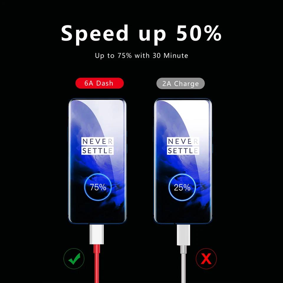 Wenefang 65W For Oneplus 9 9R Nord 2 N10 CE 5G Warp Charge Type-C Dash ...