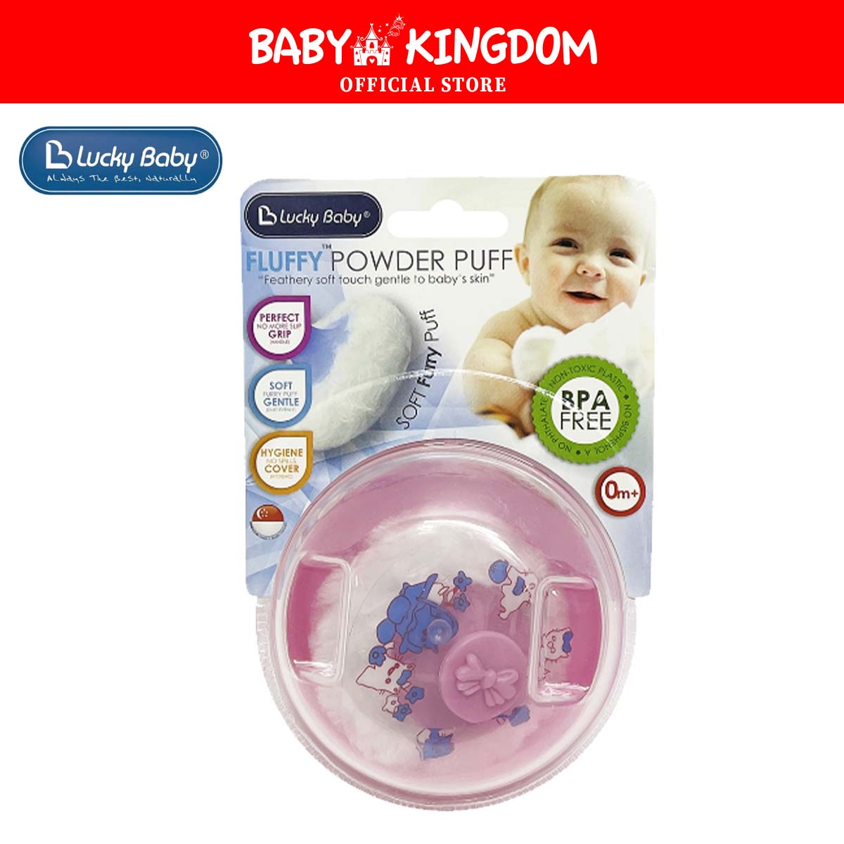 Lucky Baby Fluffy Powder Puff With Case | Lazada Singapore