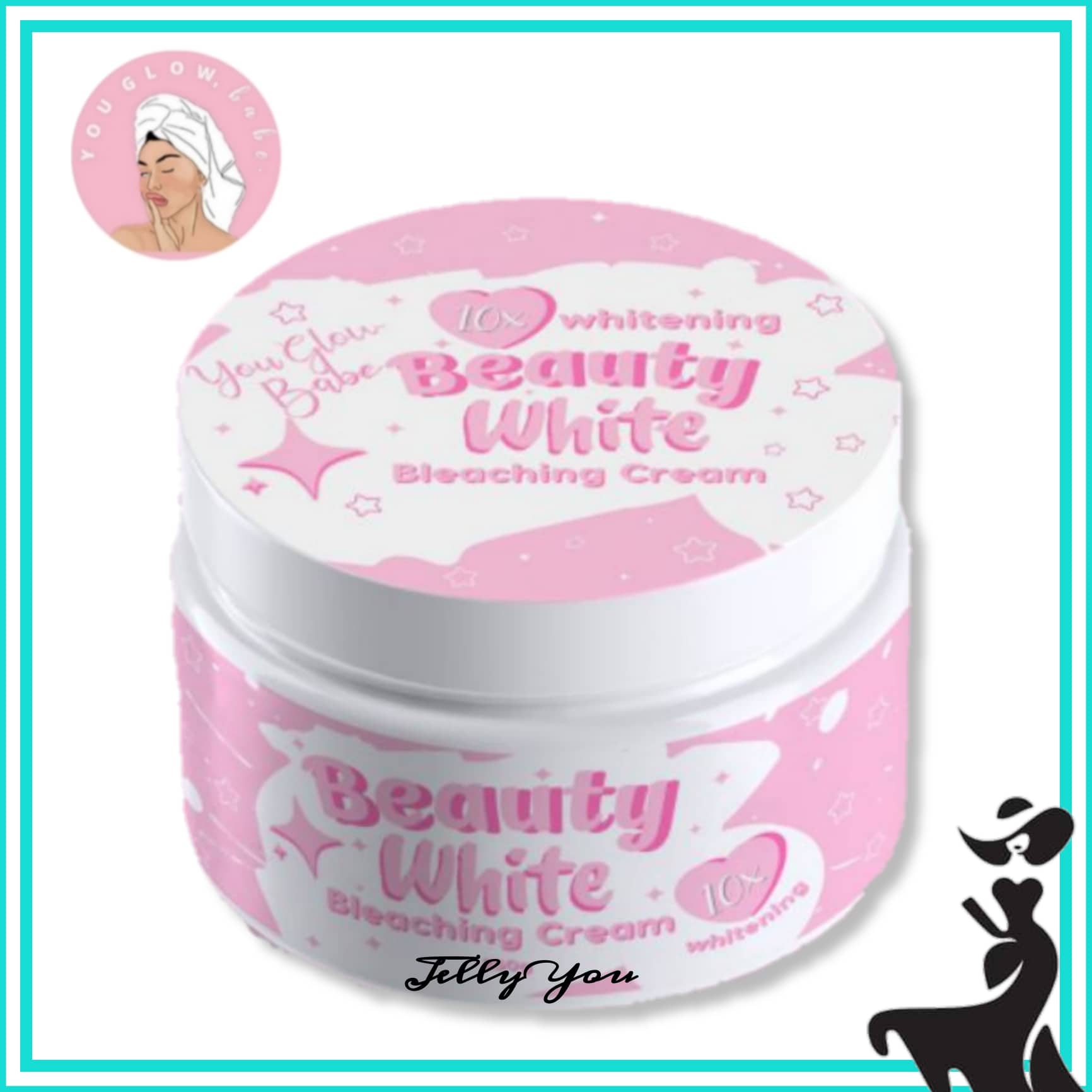 Beauty White Bleaching Cream 250g - You Glow Babe | Lazada PH