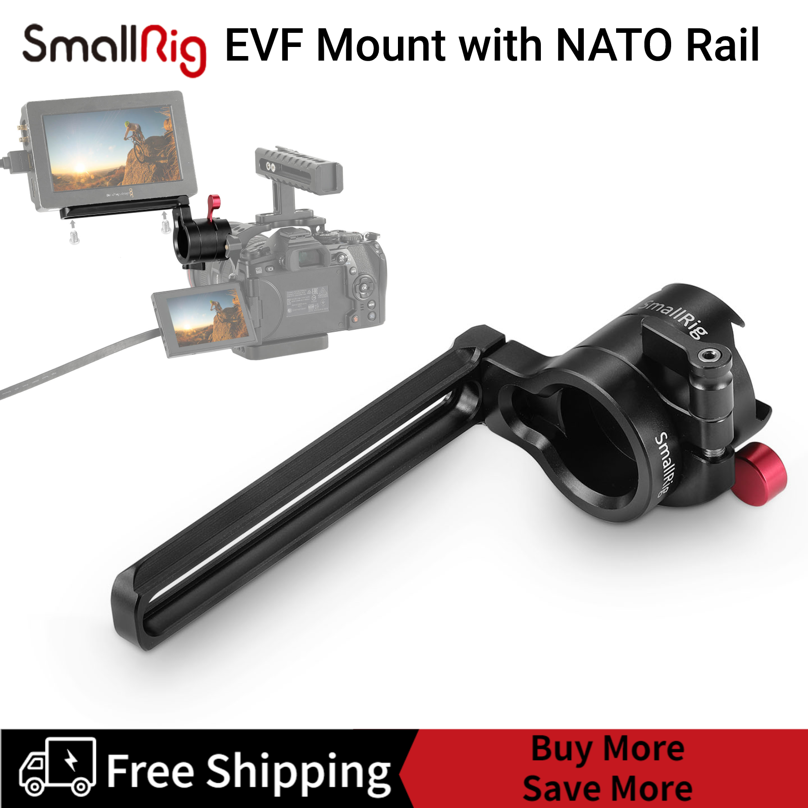 SmallRig EVF Mount กับรางนาโต้2113 | Lazada.co.th