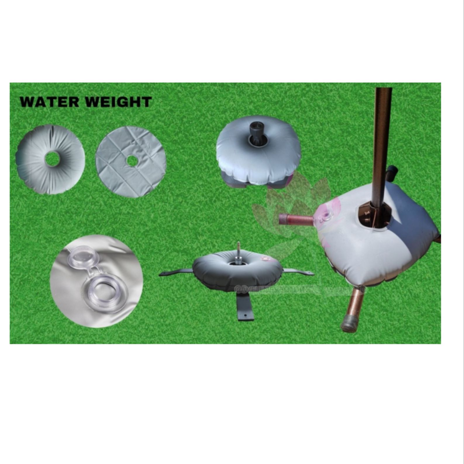 Bamboo Pole Heavy Duty Laundry T-Stand # clothes hanger # bamboo pole ...