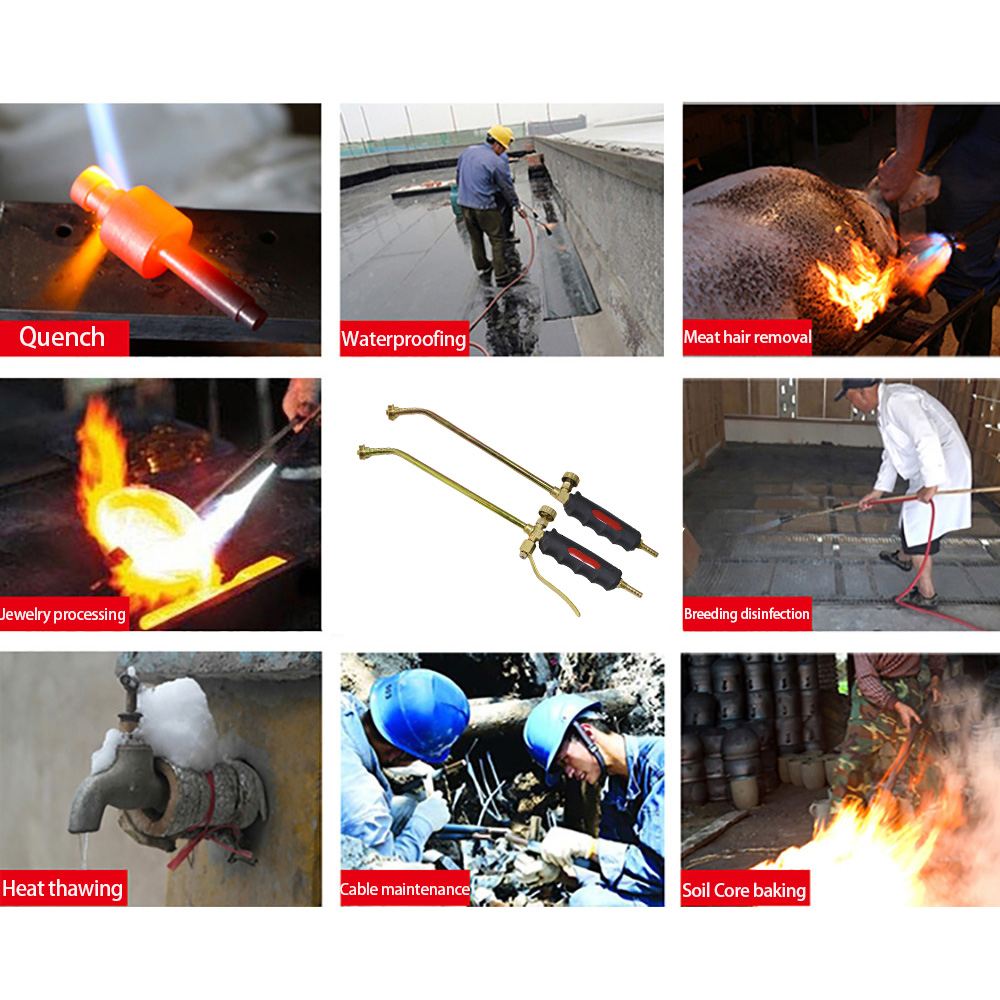 【Big-Sales】 LPG Liquefied Torch Welding Torch Household Burning Heat ...