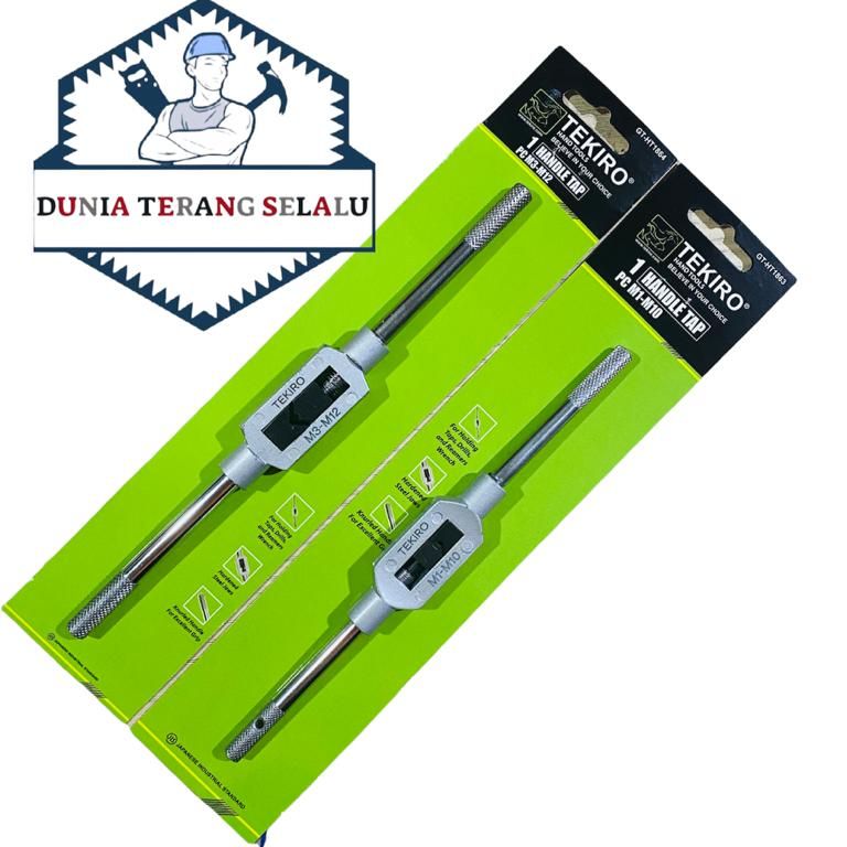 Handle Tap TEKIRO - M1 M10 - M3 M12 - Gagang Tap TKR Manual - Stang ...