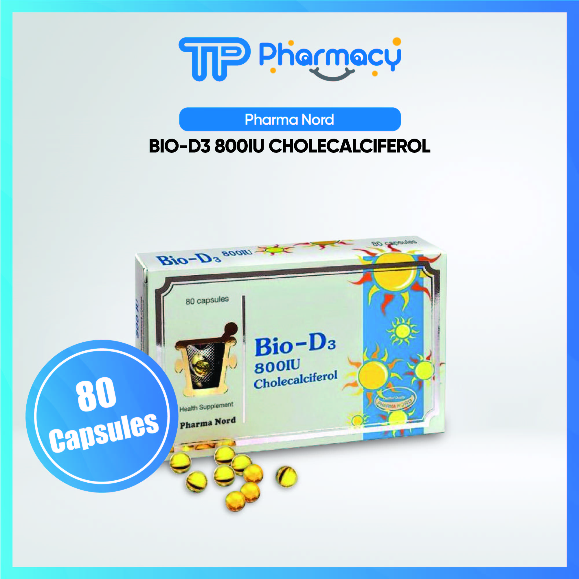 Pharma Nord Bio-D3 800iu 80s | Lazada
