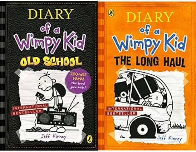 Diary of a Wimpy Kid: Book 9 & 10 - The Long Haul + Old School | Daraz.pk