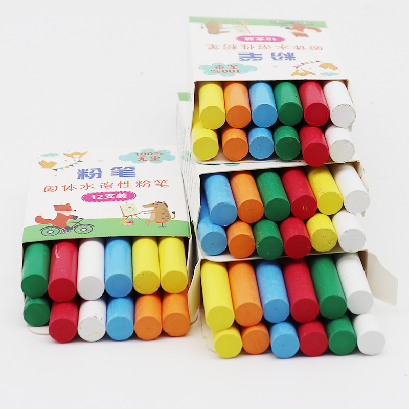 【Toy life hall】Creative Dust Free Solid Water Chalk Kawaii Non-toxic ...